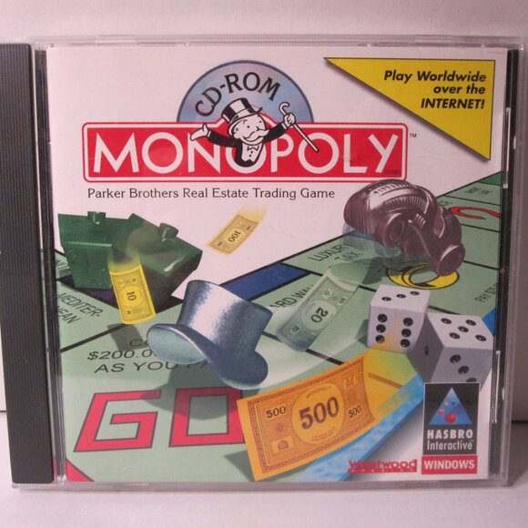 pc cd-rom | Video Games & Consoles | Pc Cdrom Video Game 997 Monopoly ...